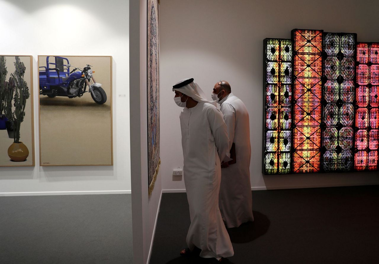 In Dubai, an art show's return reflects city's new normal