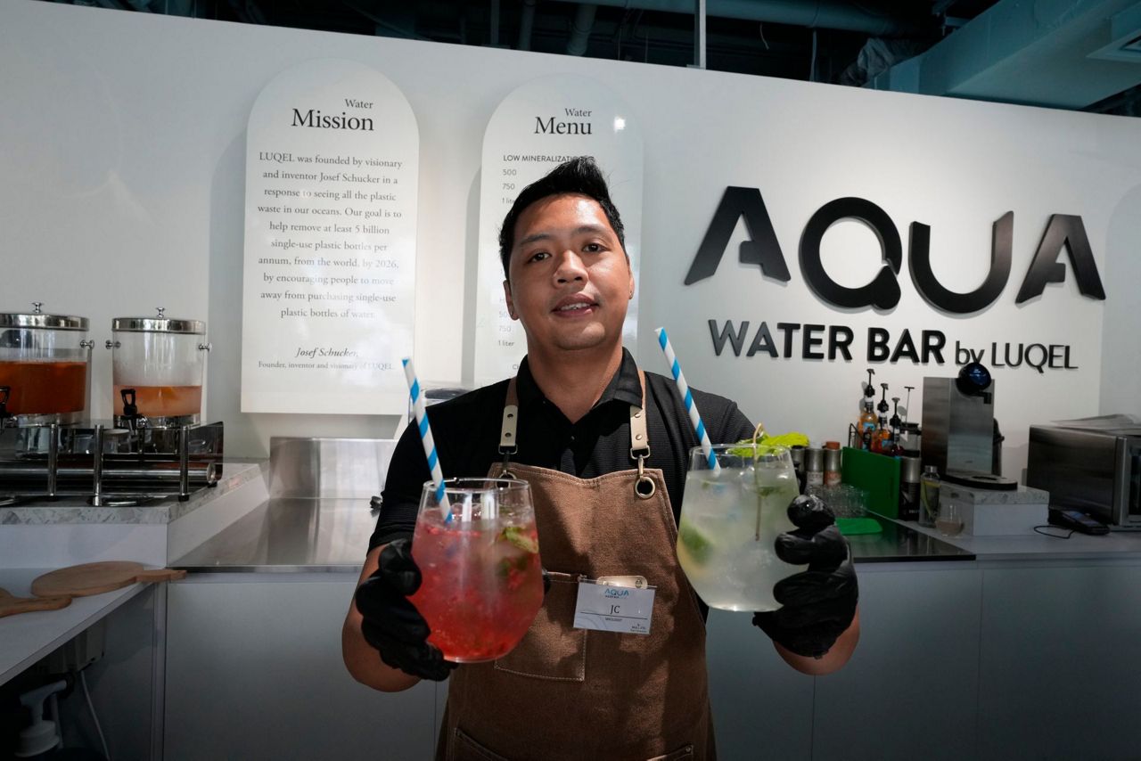 A new bar in Dubai is offering 'gourmet water' infused with minerals to ...