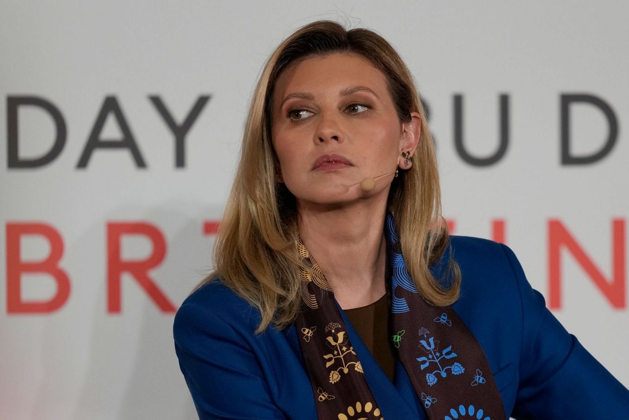 Ukraine first lady Olena Zelenska in UAE amid Russia's war