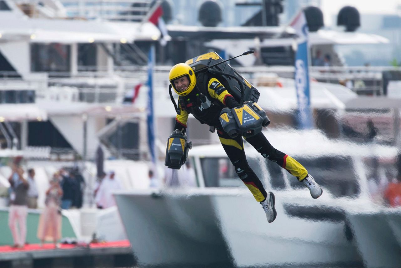 Dubai's sky-high aspirations find a new outlet as it hosts a jet suit ...