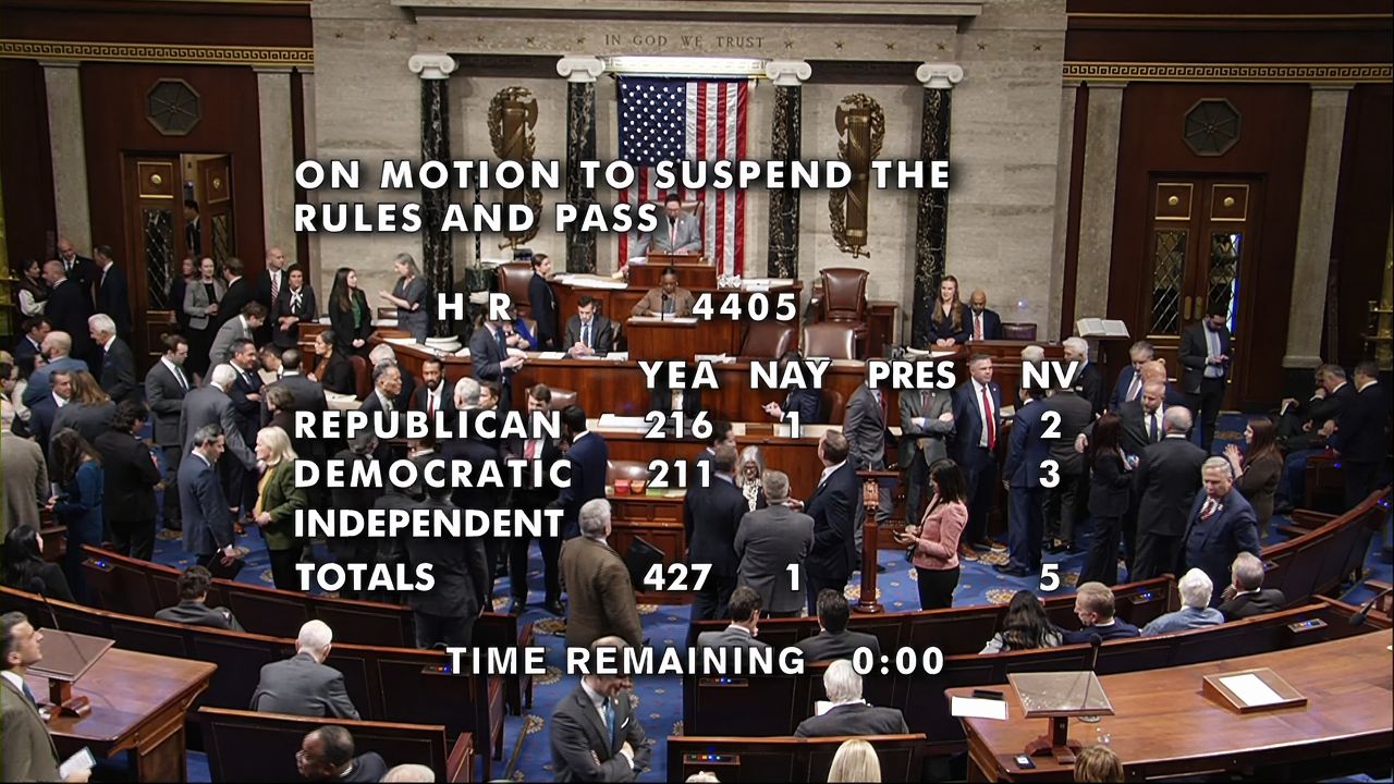 House, Senate approve bill to force release of Epstein files