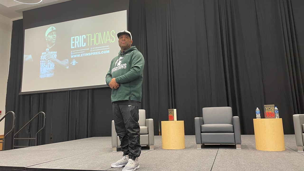 Homeless to author, motivational speaker talks to youth