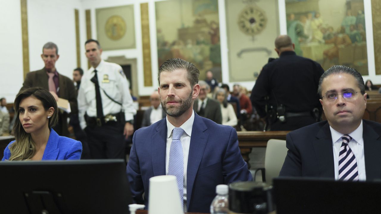 Eric Trump testifies in civil fraud trial
