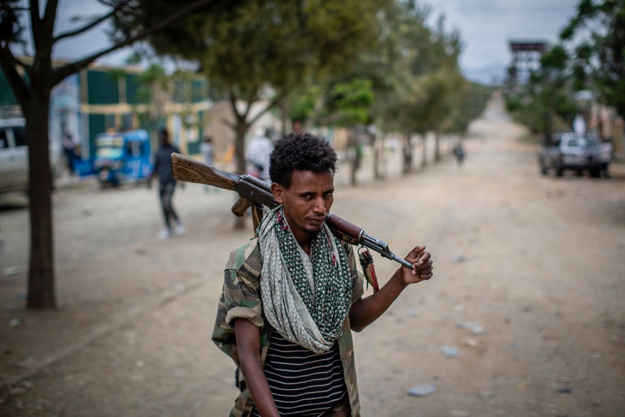 Lost limbs, rising anger as town is caught up in Tigray war