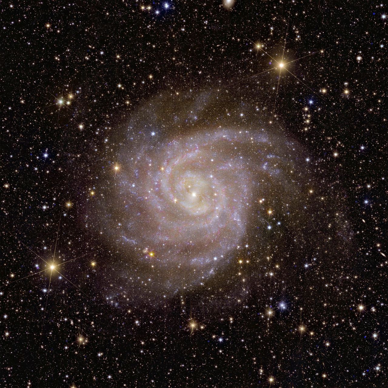 Shimmering galaxies revealed in new photos by European space telescope