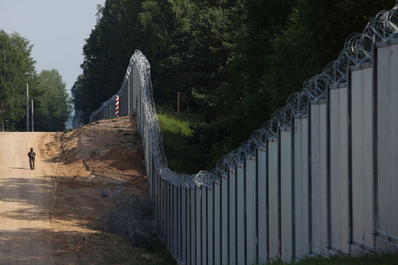 A 'barbed wire curtain' rises in Europe amid war in Ukraine