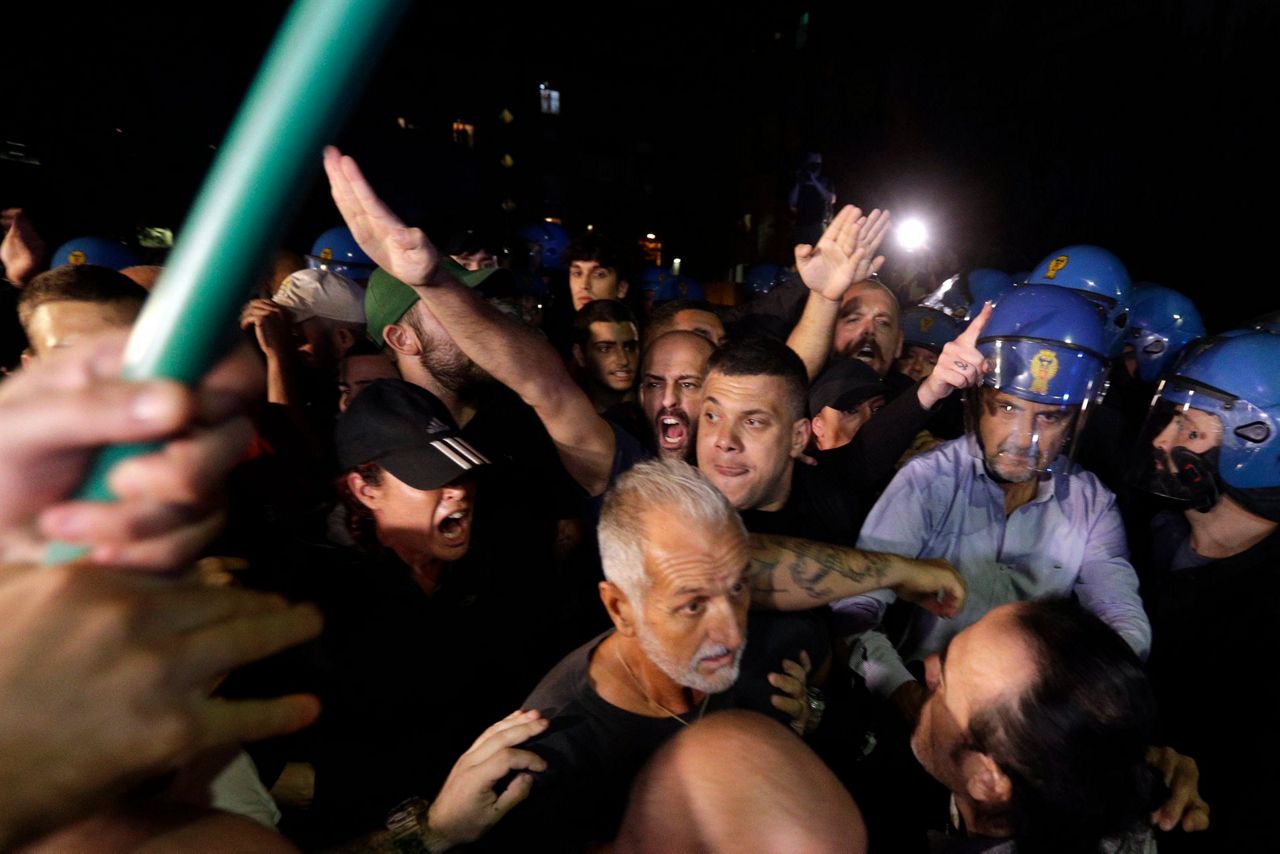 Fascist symbols and rhetoric on rise in Italian EU vote