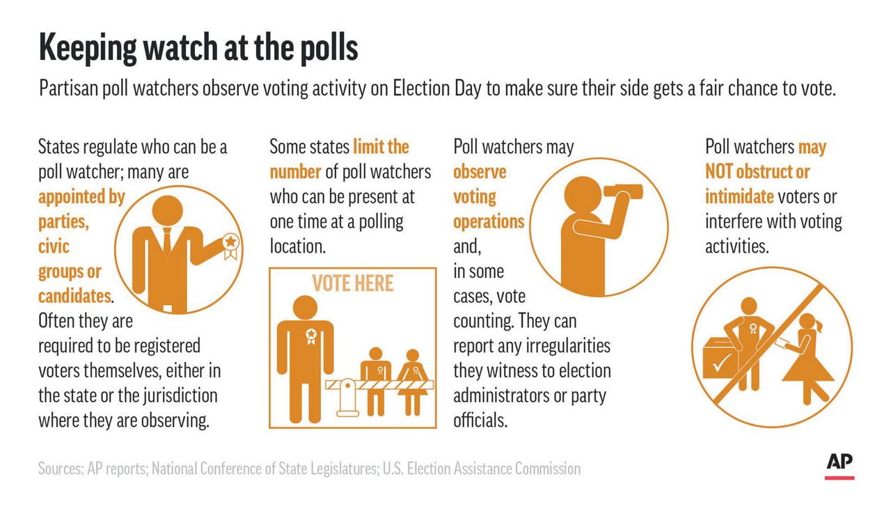 Vision 2020: What are the rules around poll watching?