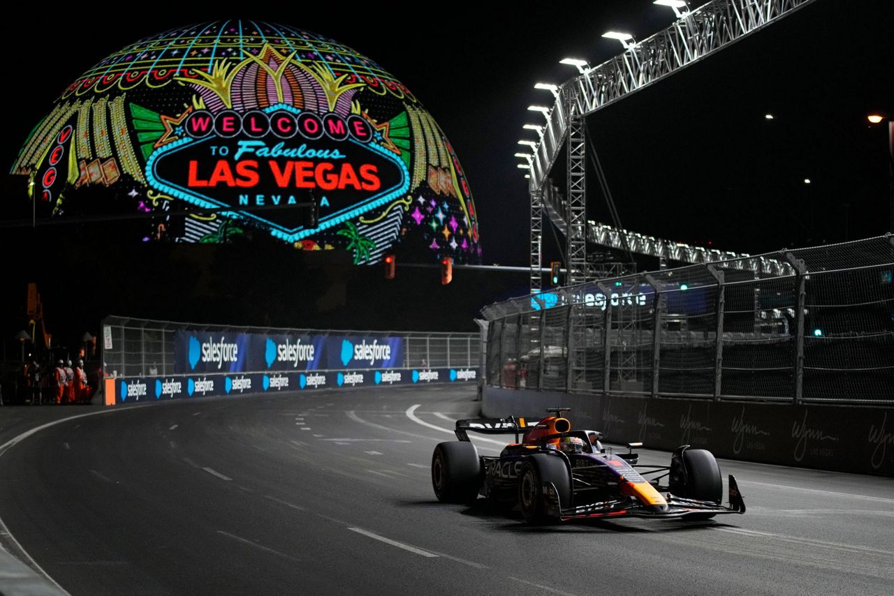 Ferrari sweeps qualifying for Las Vegas Grand Prix, but penalty to Sainz drops him to 12th