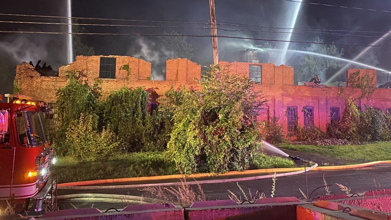 Albany firefighters extinguish warehouse fire