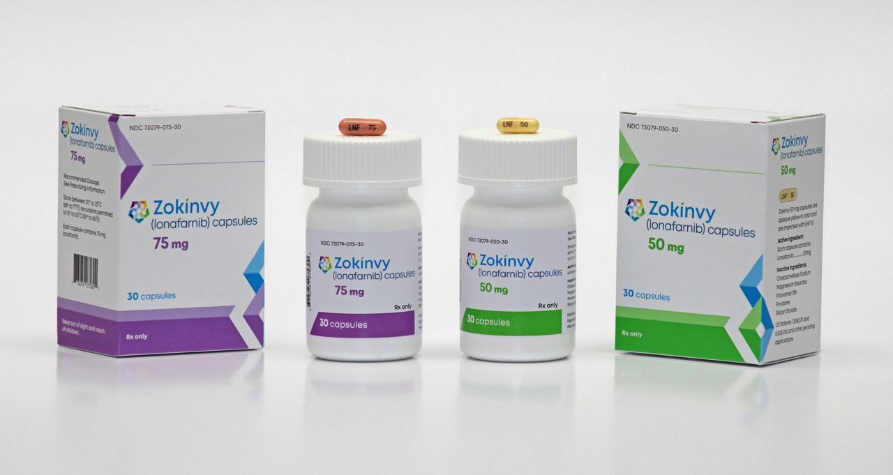 1st drug for rare rapid-aging disease extends kids' lives