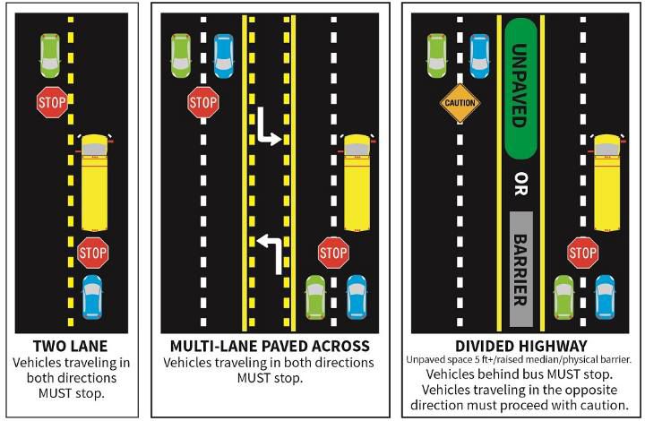 School zones, school bus laws, and safety tips for students