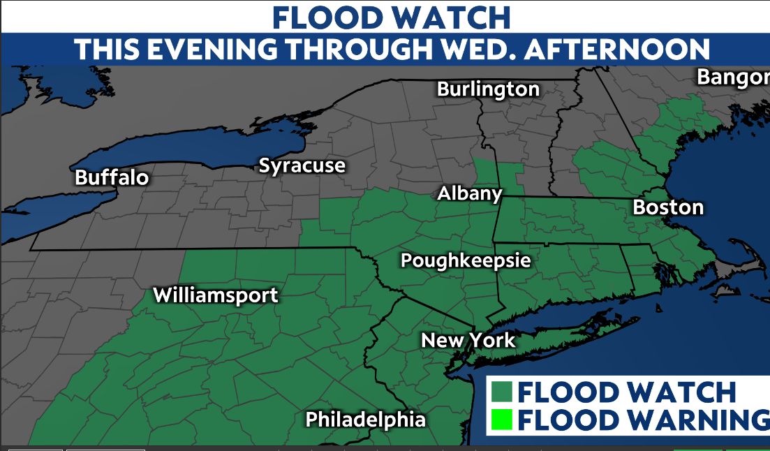 A strong storm brings hazards including damaging wind