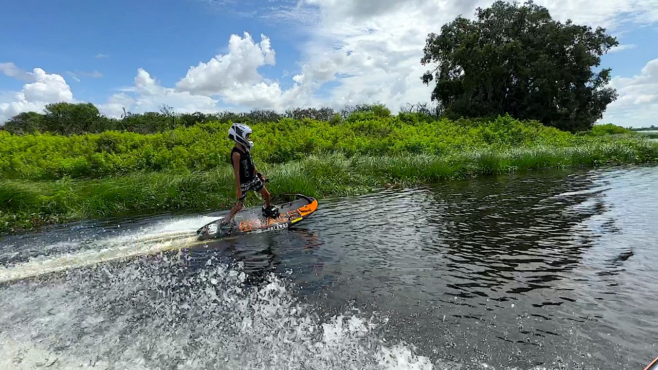 Learn the sport of jet surfing at Clermont Watersports