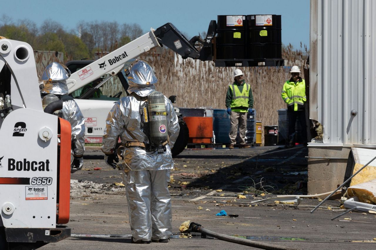 Massachusetts blast site where 1 died moves to cleanup phase