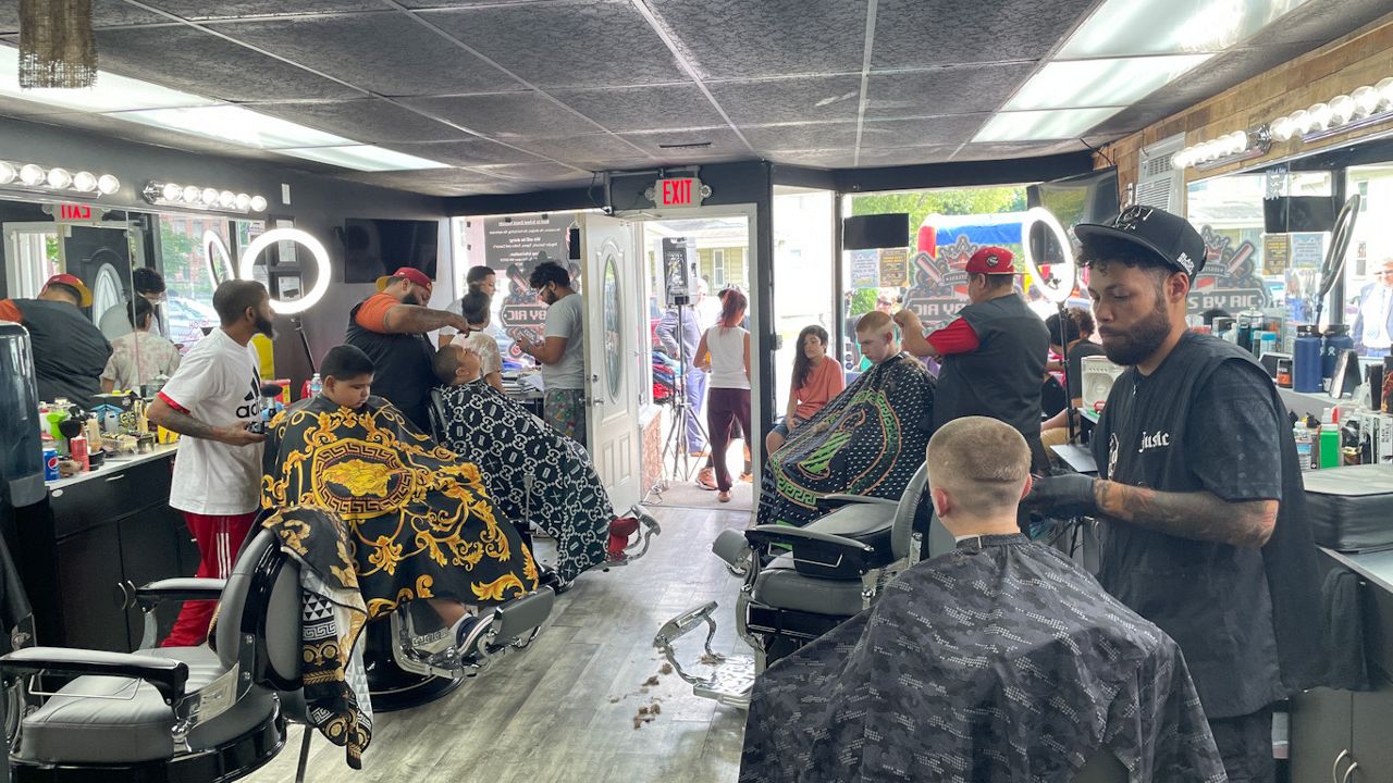 Faded Barber Lounge gives kids free back to school haircuts