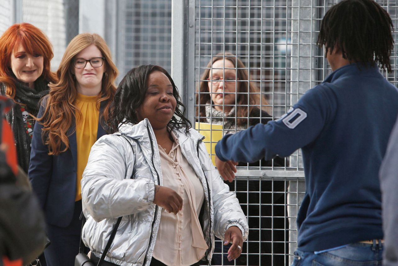 Oklahoma woman imprisoned in failure-to-protect case is free