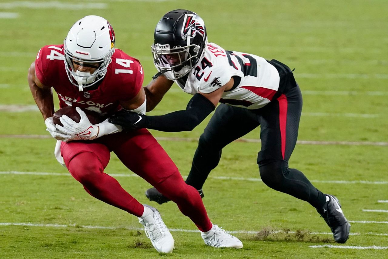 Falcons CB A.J. Terrell cleared from concussion protocol, set to play ...