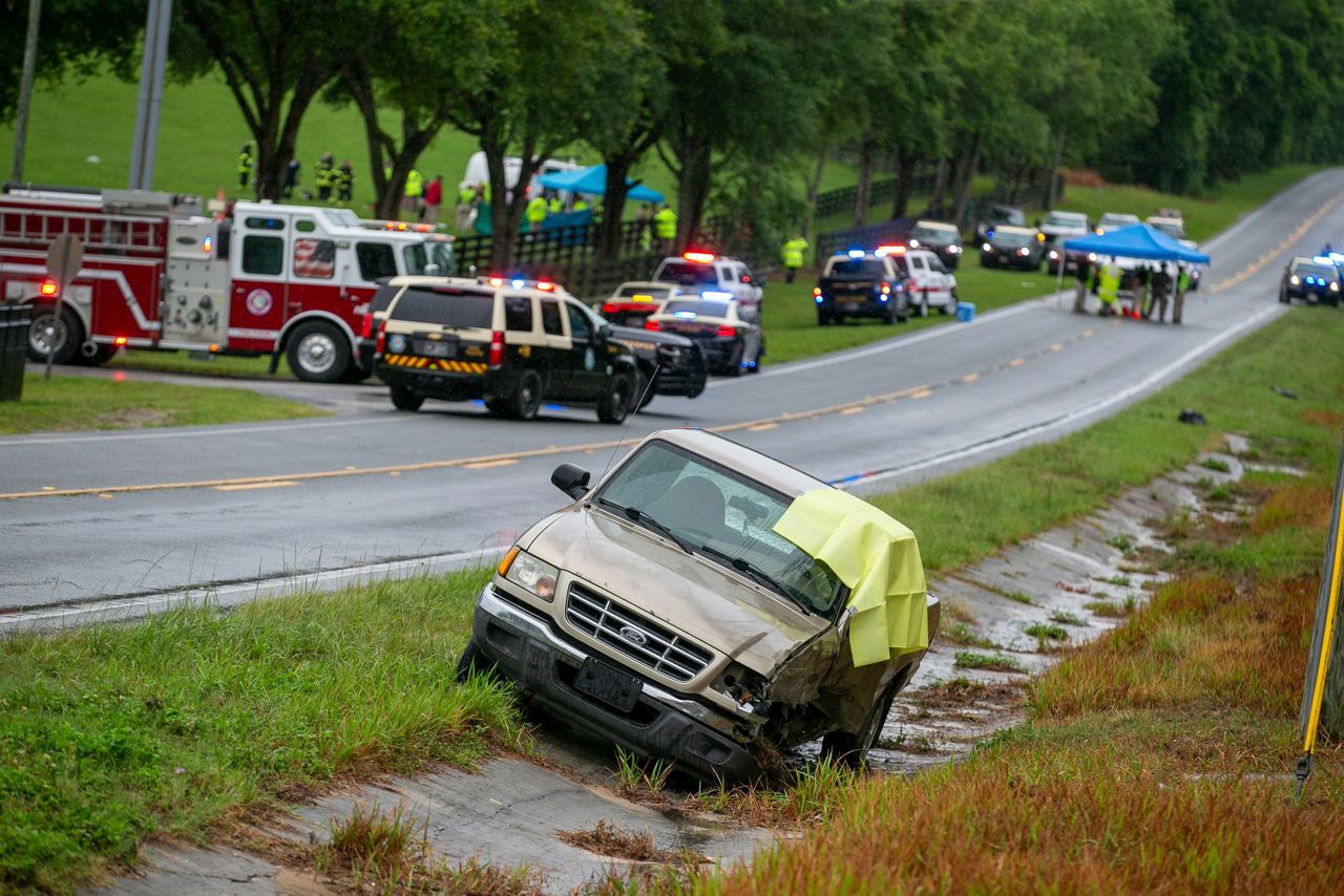 Mexican citizens were traveling to work at a Florida farm when a pickup ...