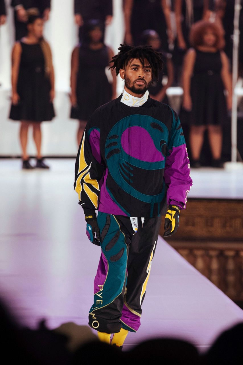 Pyer Moss celebrates black culture with fashion and music