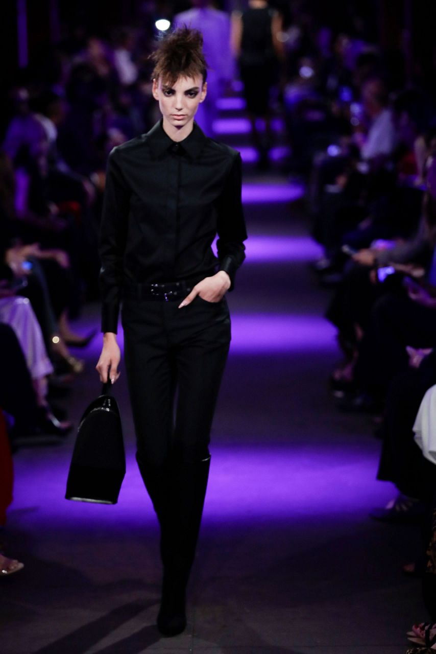Tom Ford entices fashion crowd into an old subway station