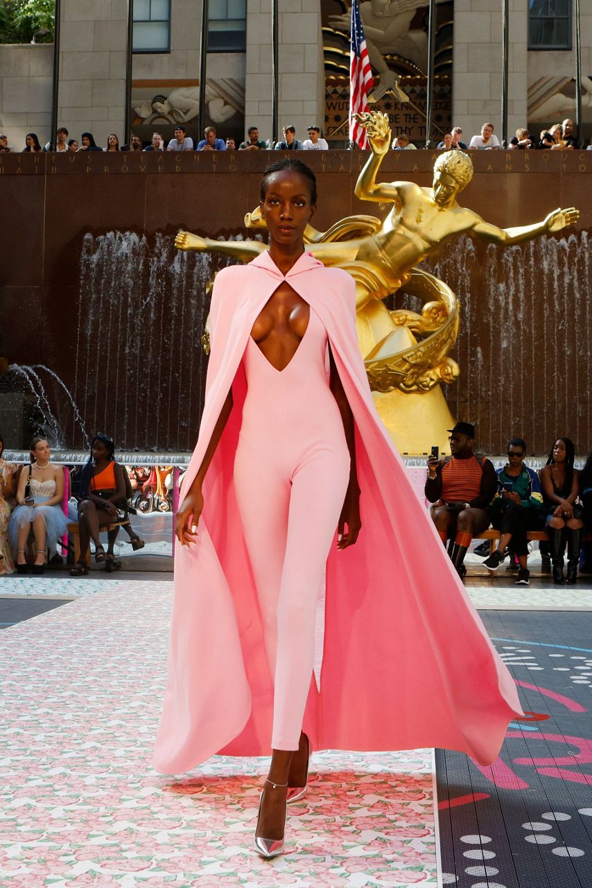 Victor Glemaud puts fashion on roller skates at Fashion Week