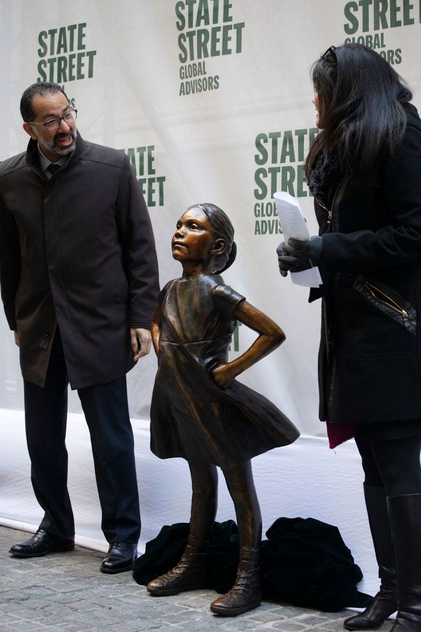 'Fearless Girl' statue gets new permanent home
