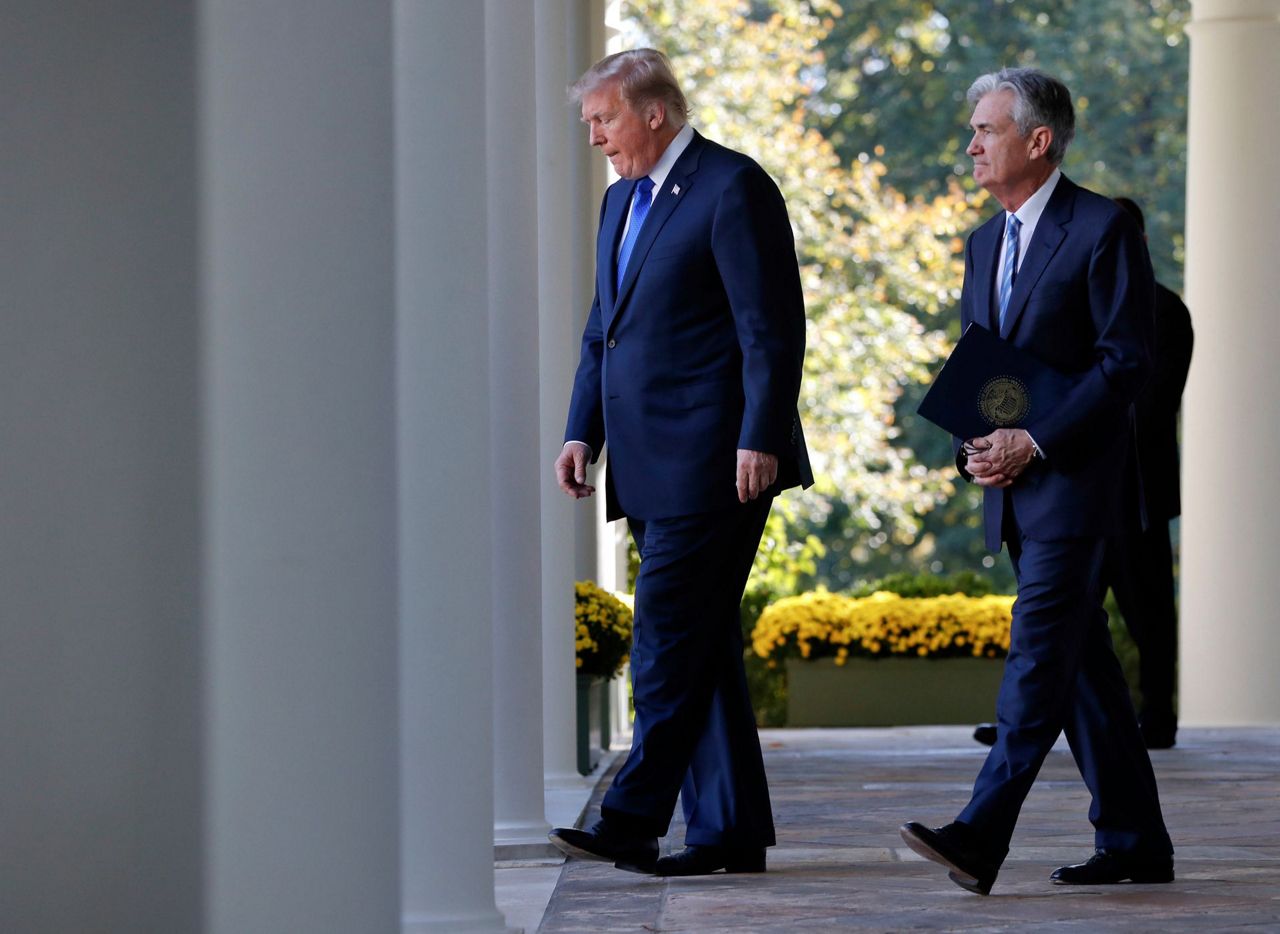 Trump says he 'made' Fed Chairman Powell