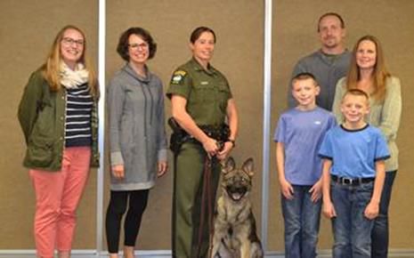 DEC Welcomes First Female K-9 Officer