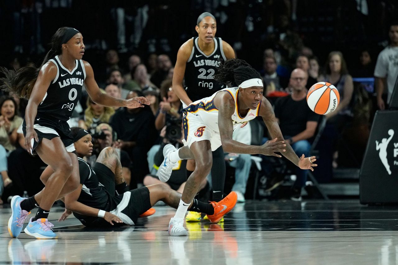 Aces beat Fever 107-98 in Game 5 of semis, advance to WNBA Finals to ...