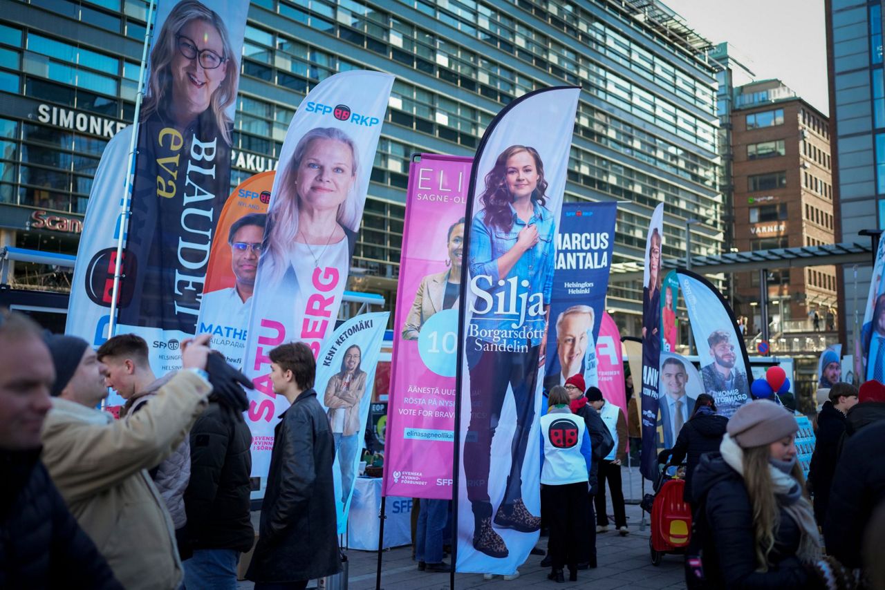 Finns vote in tight election; young leader seeks reelection
