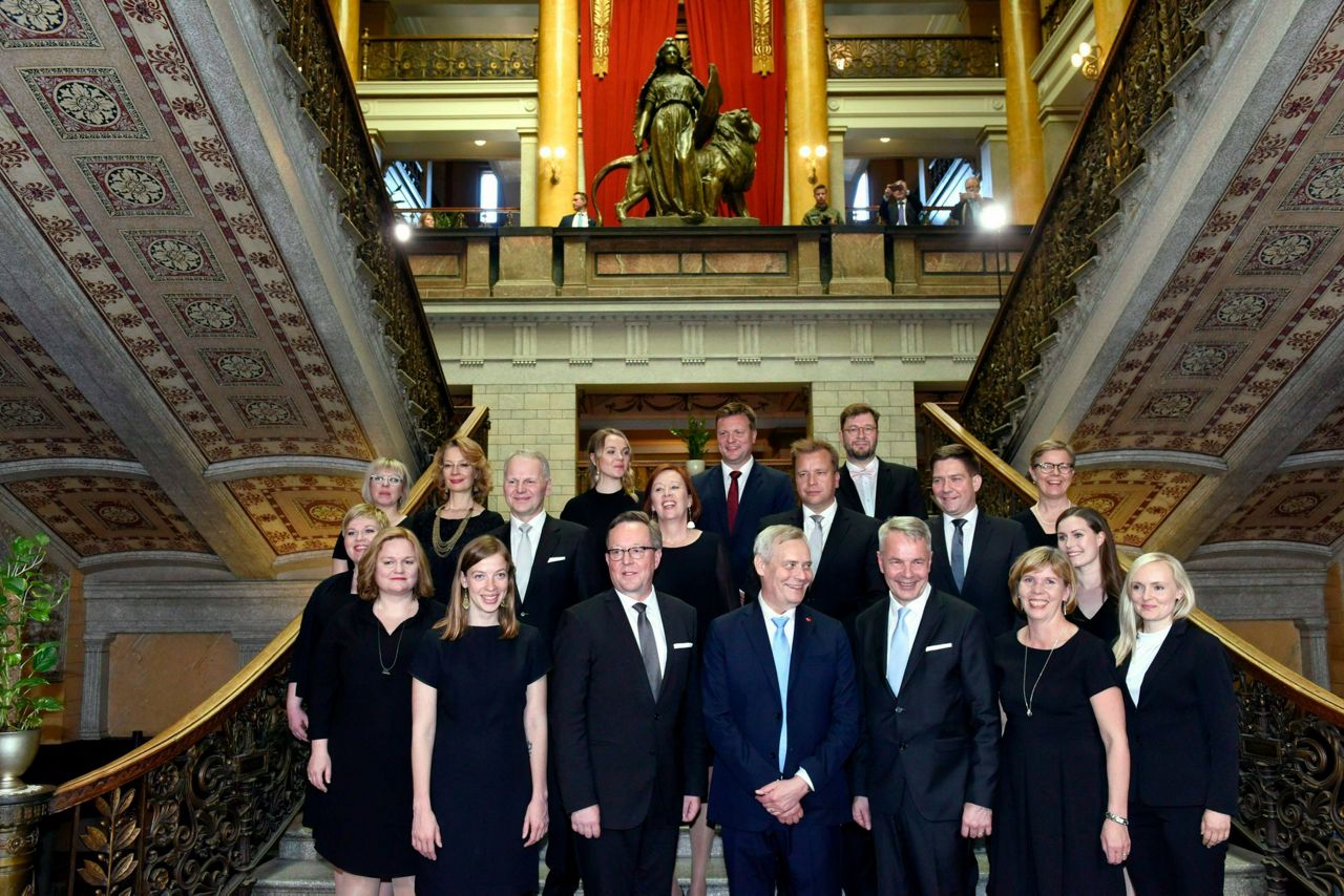 Finland's new female-powered government sworn in