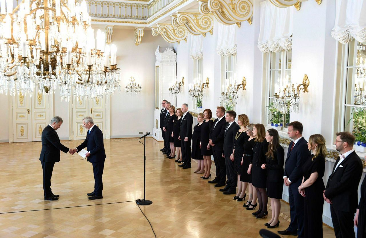 Finland's new female-powered government sworn in