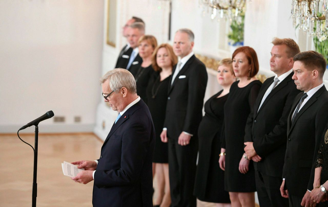 Finland's new female-powered government sworn in