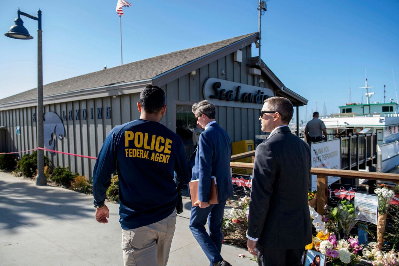 Search warrants served in California boat fire investigation