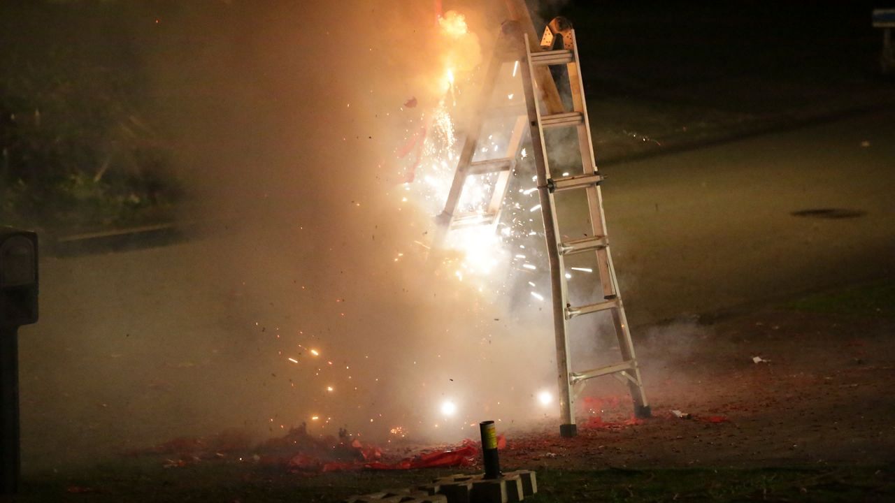 7 people seriously injured in fireworks-related incidents