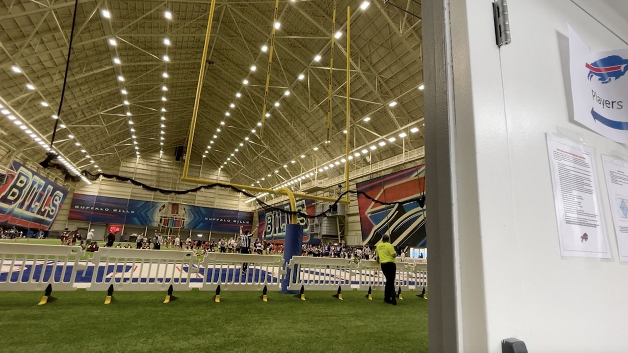 Bills event celebrates high school girls flag football