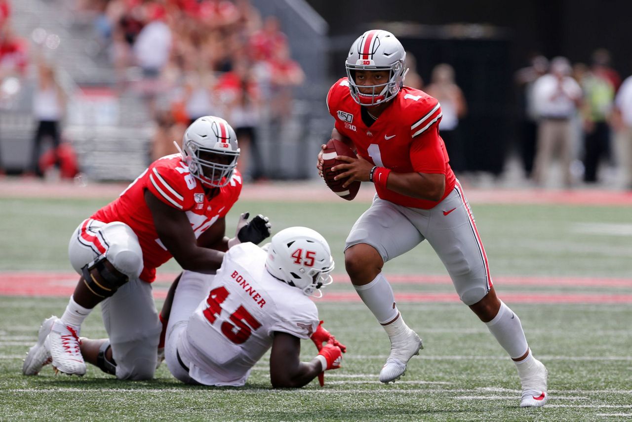 New Ohio State QB readies for bigger challenge against Cincy
