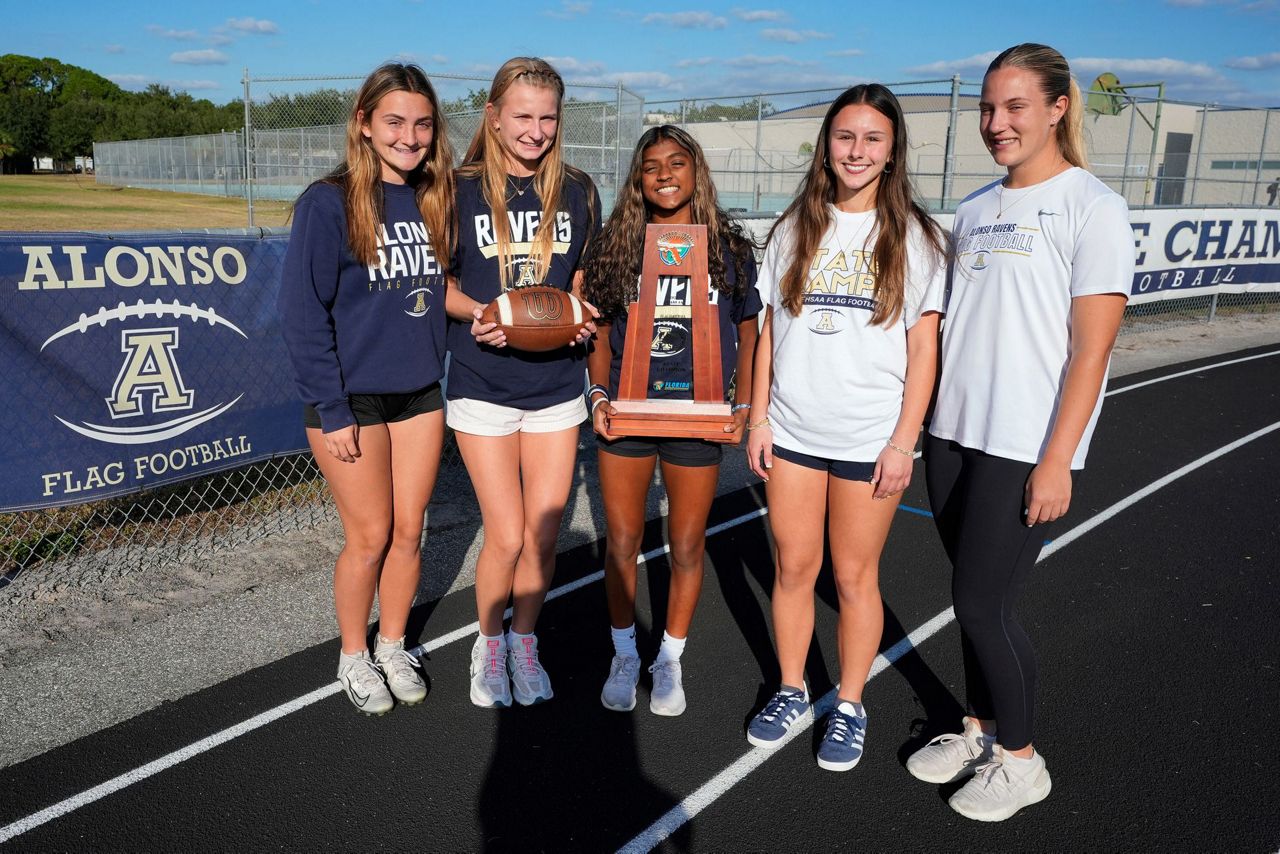 Girls flag football is finally catching on. Florida high schools were ...