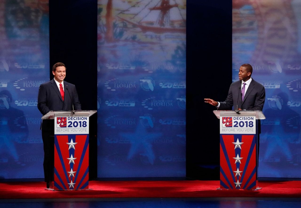Florida gubernatorial candidates set for final debate