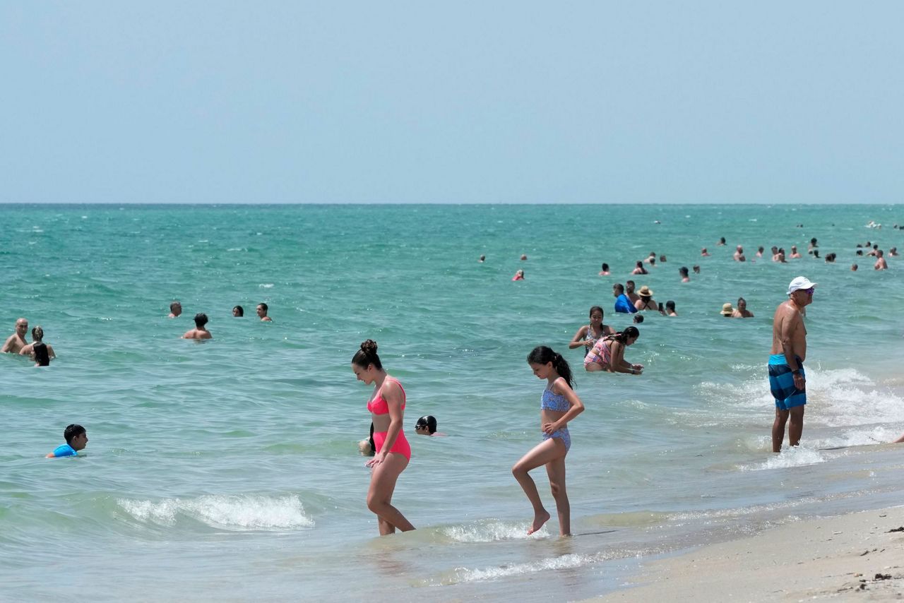 Florida in hot water as ocean temperatures rise along with the humidity