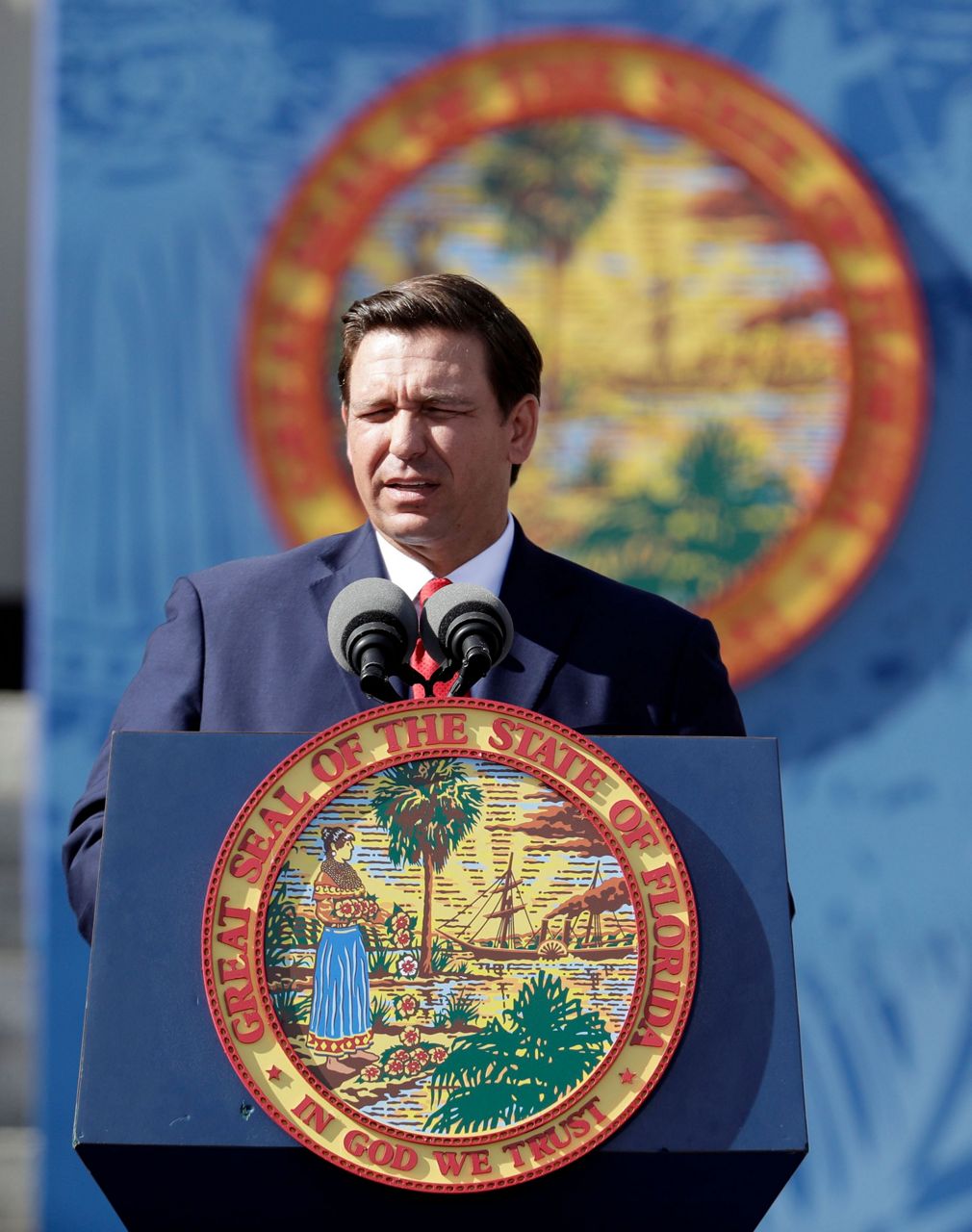 Republican DeSantis to be sworn in as Florida's new governor