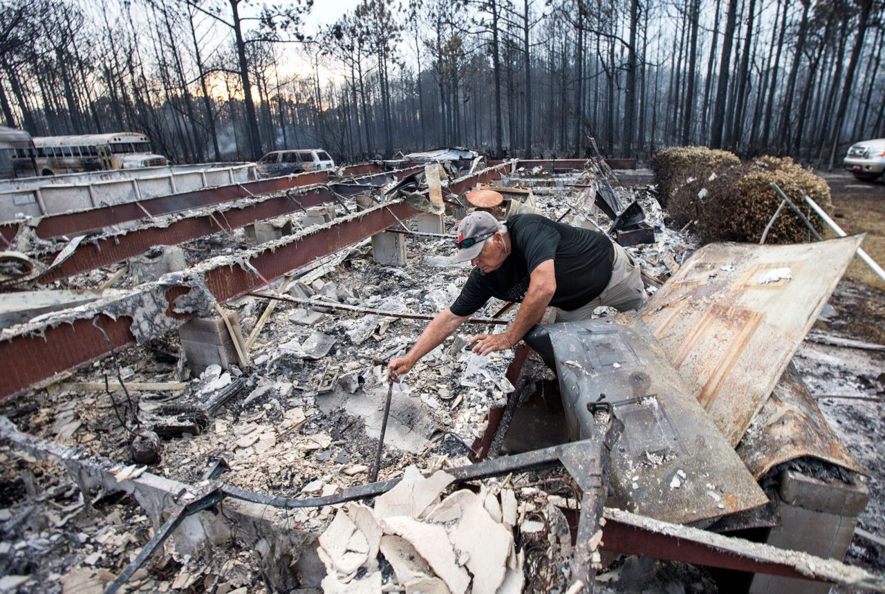 State: Controlled burn sparked fire that destroyed 36 homes