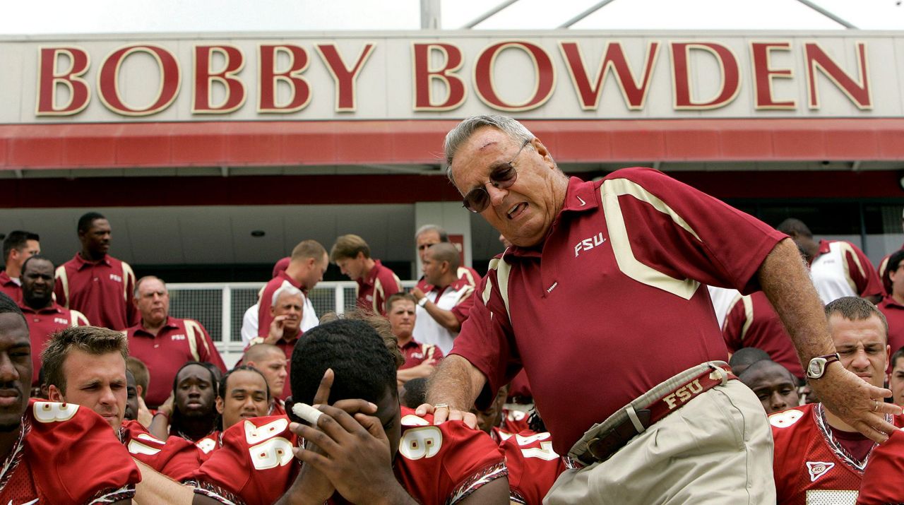 Legendary Florida State coach Bobby Bowden dies at 91