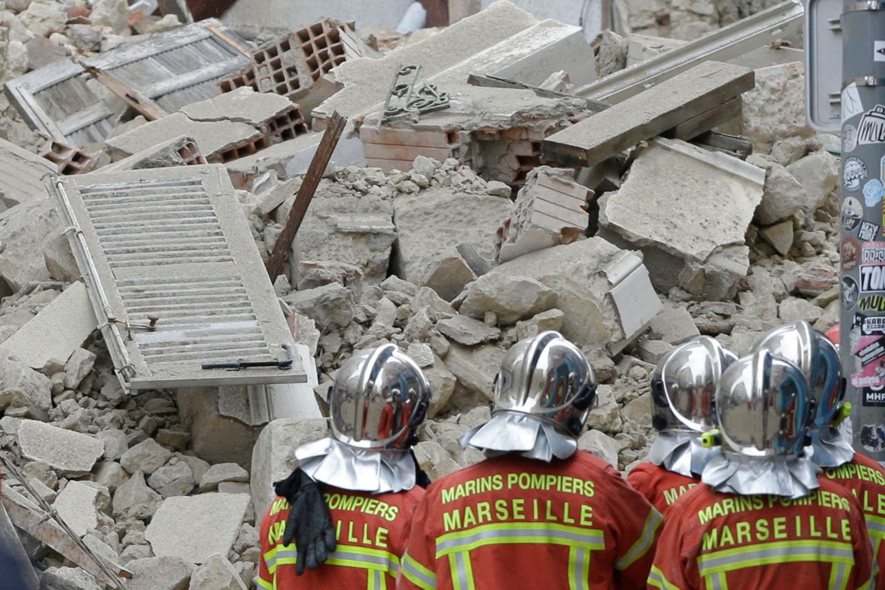 The Latest: 2 dead in Marseille collapsed buildings