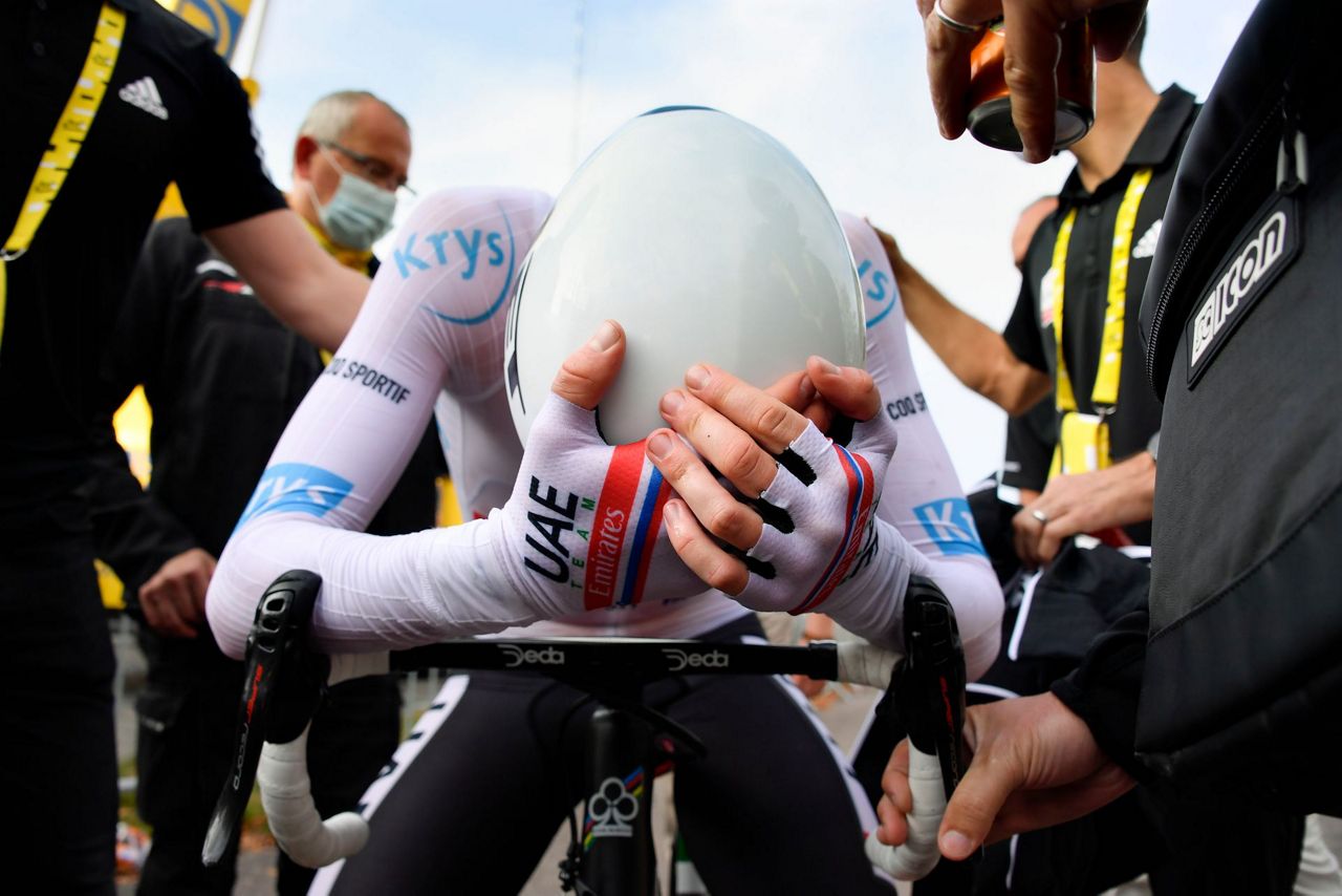 Pogacar crushes Roglic to take grip on Tour de France title