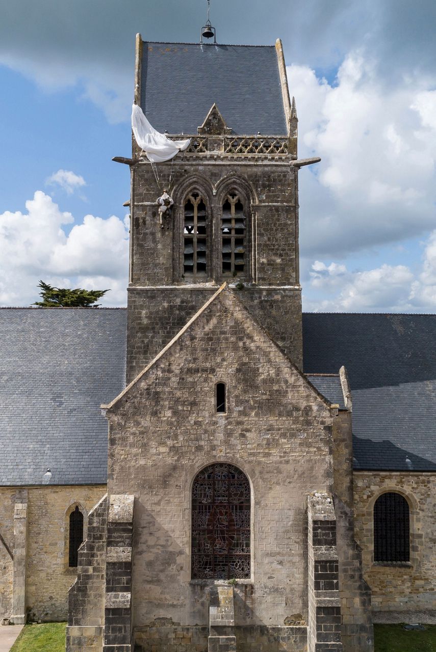AP PHOTOS: D-Day Normandy sites today captured by drone