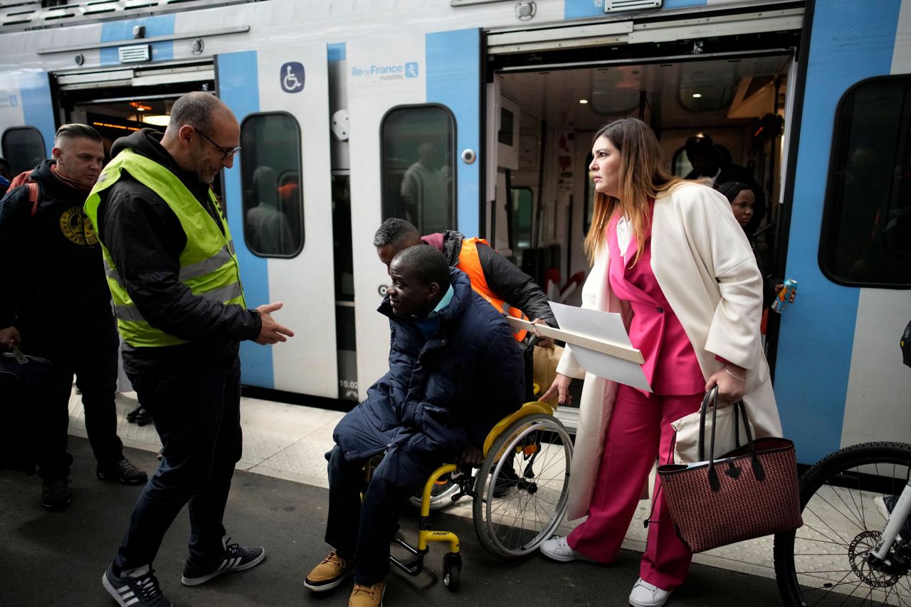 Protest over disabled access in France before Paris Olympics