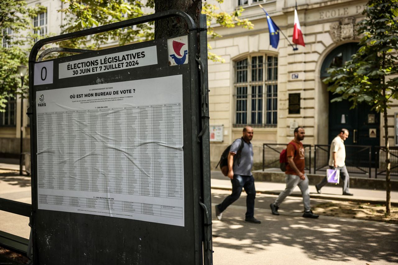 French far right ahead in 1st round of snap elections. Here's how ...