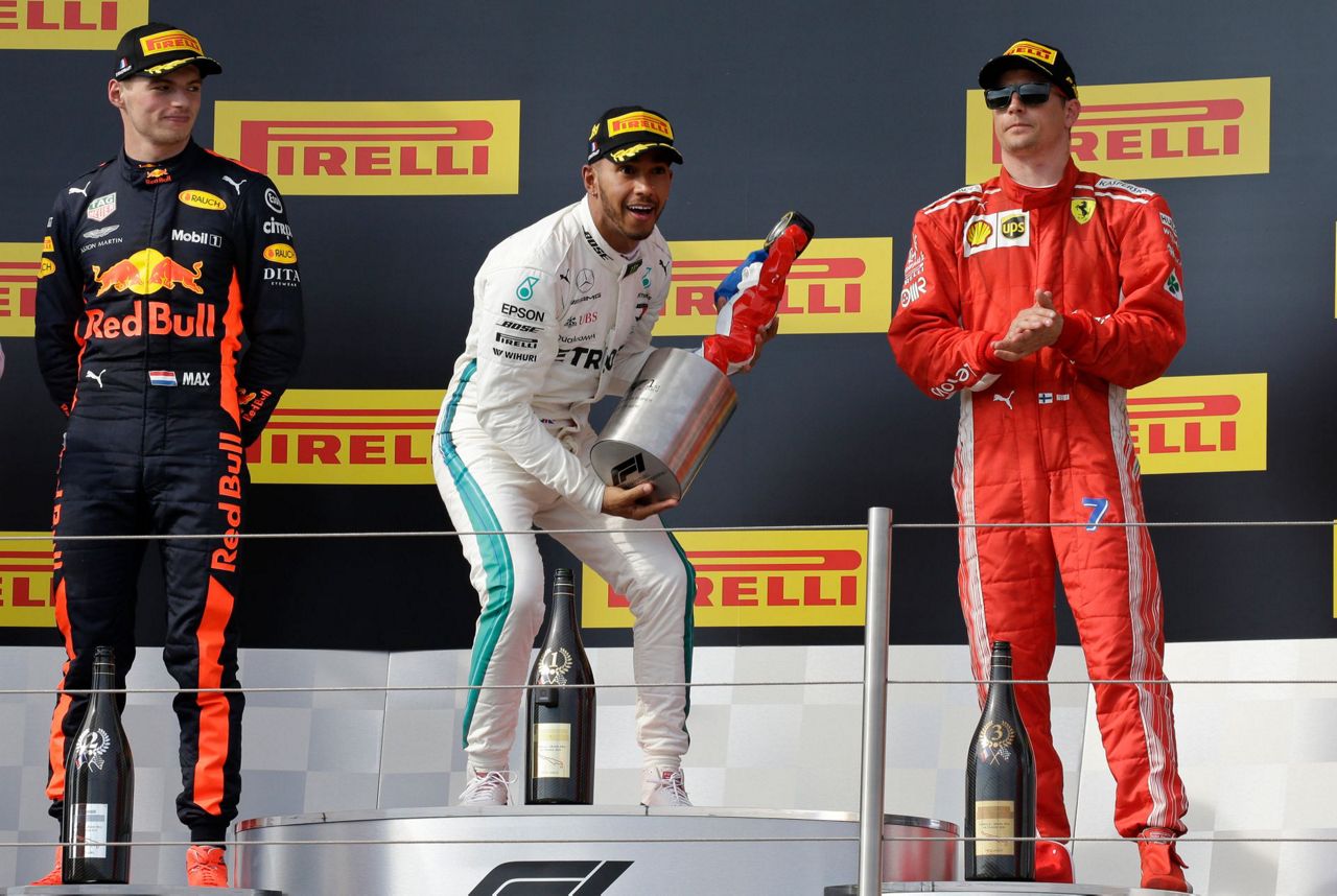 Hamilton wins French GP to retake lead in F1 title race